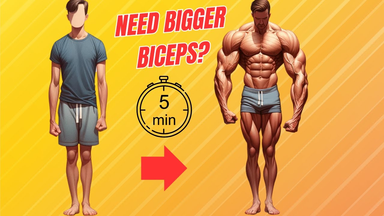Biceps Workout 6 Best Exercises to build Strong Bicep - YouTube