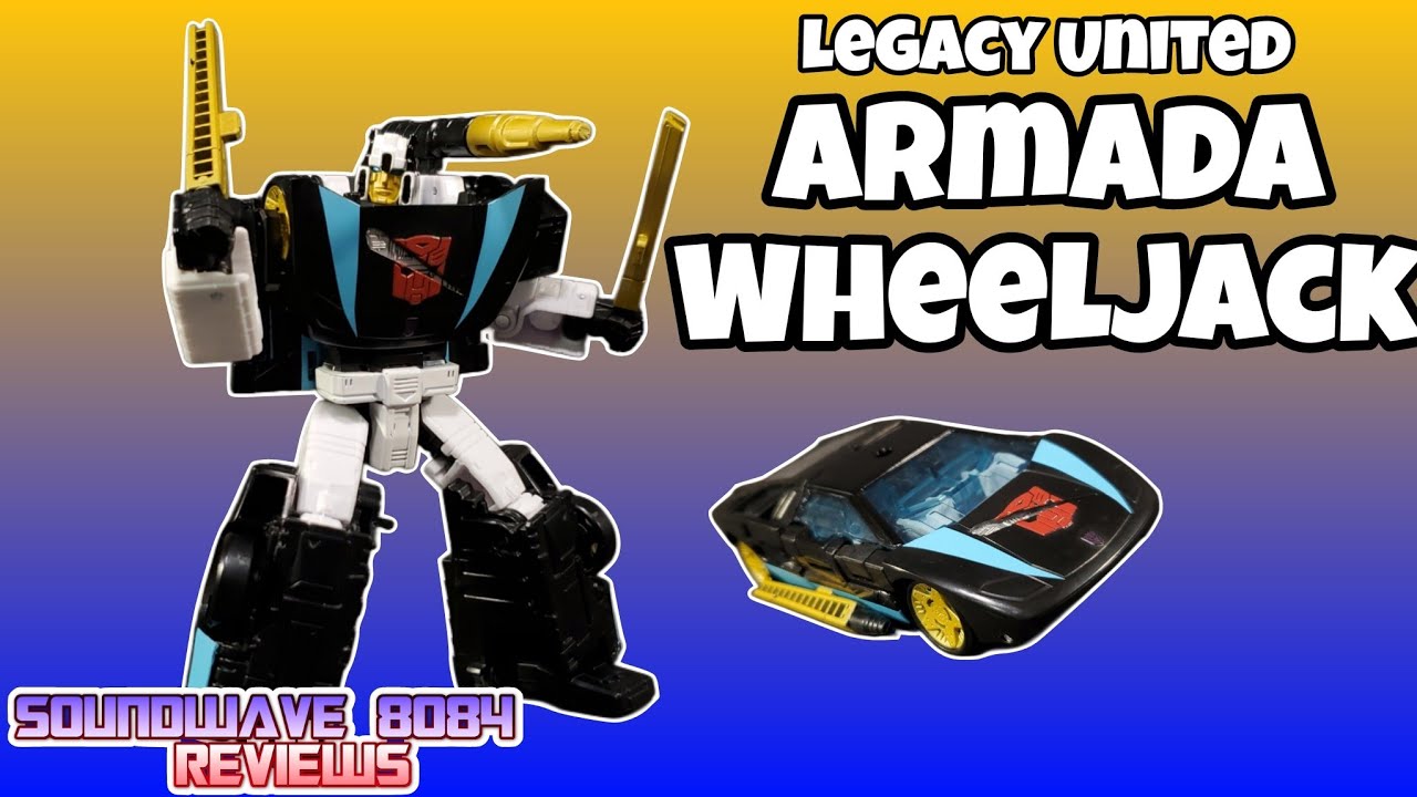 Transformers Legacy United Armada Universe WHEELJACK Review - YouTube