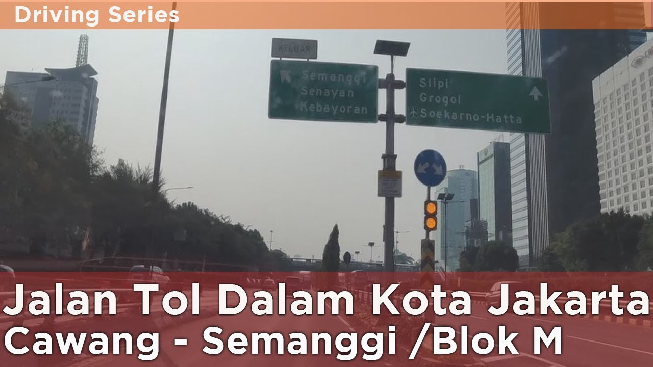 Tol dalam kota Jakarta / Jalan Tol Lingkar dalam Jakarta , Cawang ...
