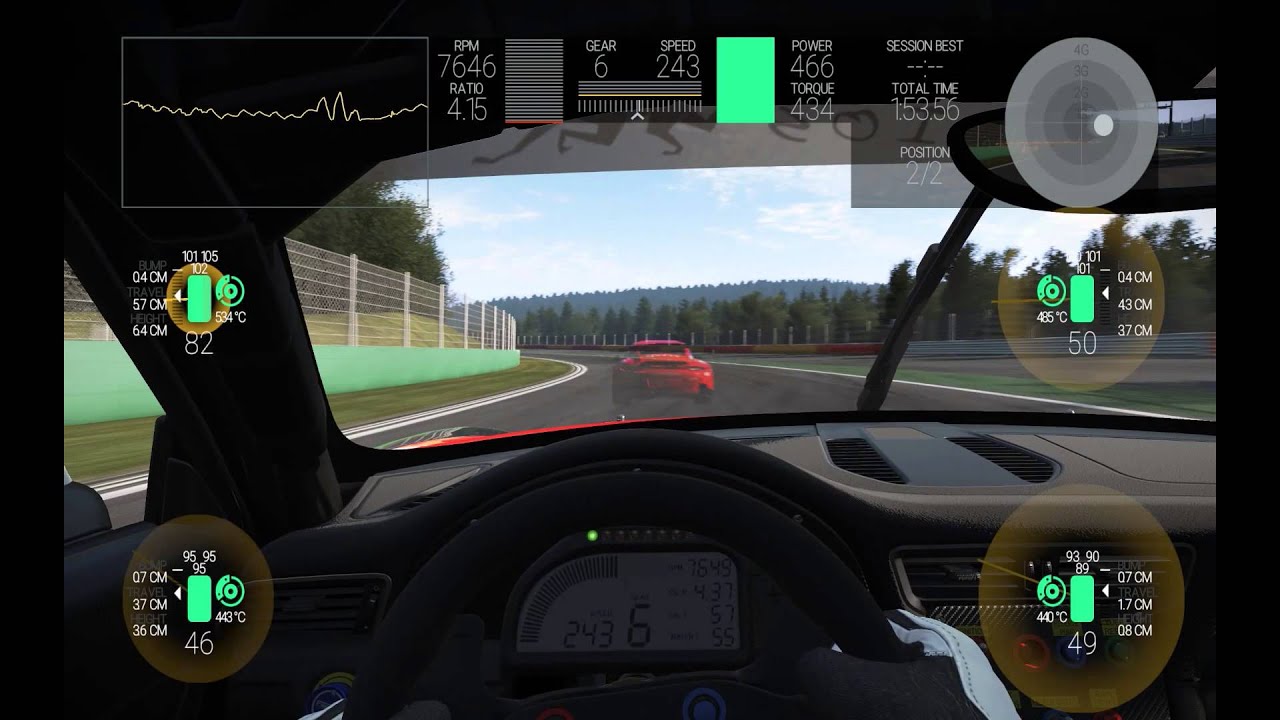 Project Cars : Time Attack / Spa / Ruf GT3 / 02:19:875 - YouTube