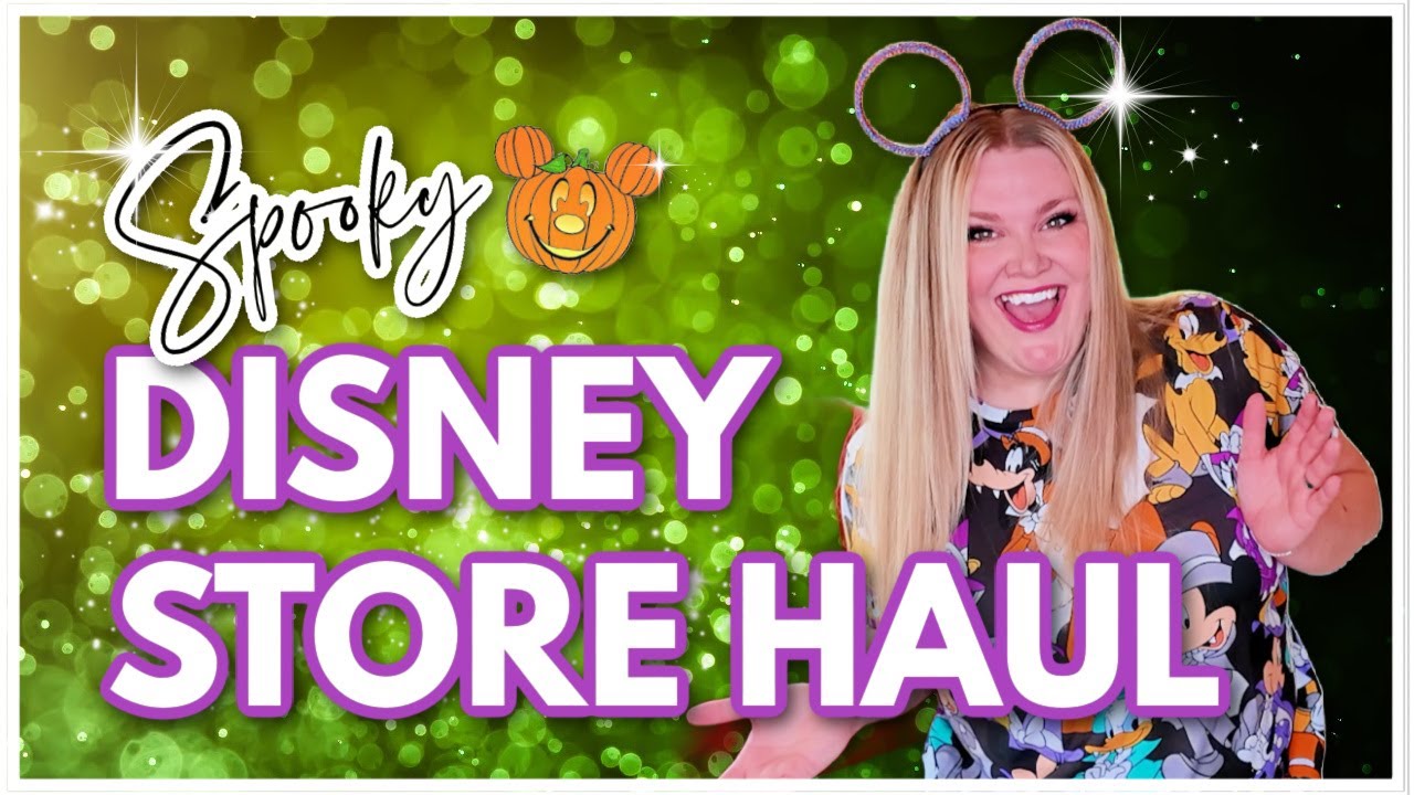 Spooky Disney Store Haul & Catch-up Chit Chat! 🎃🛍️ - YouTube