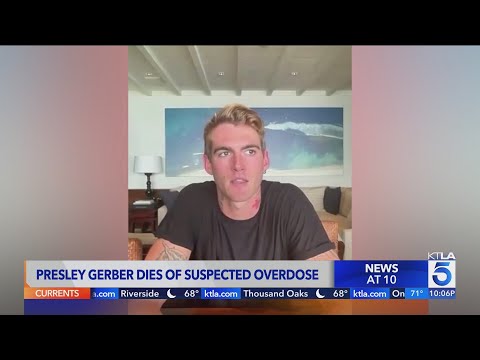 Overdose suspected in death of Cindy Crawford's son, Presley Gerber