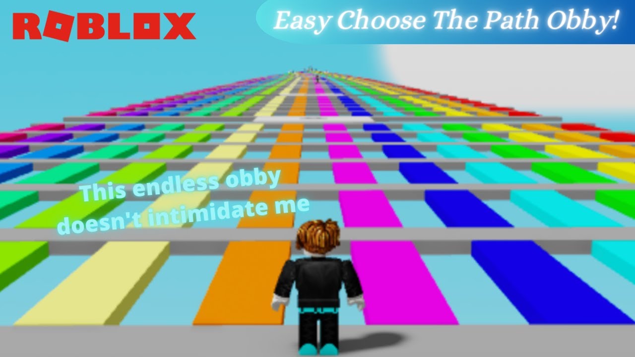 How to destroy Guess the Path obbys | Roblox Easy Choose The Path Obby ...
