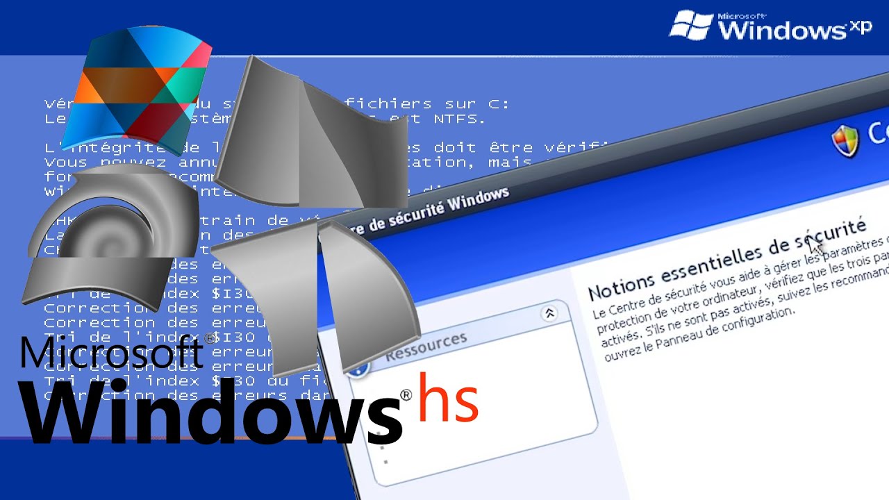 Corruption de Windows XP - YouTube