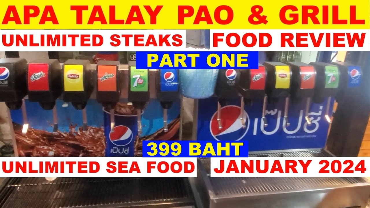 APA TALAY PAO & GRILL FOOD REVIEW PART ONE JAN 2024 - YouTube
