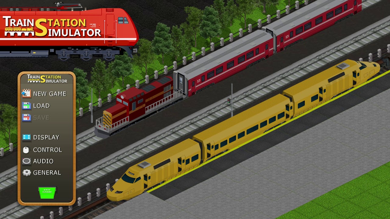 Train Station Simulator - YouTube