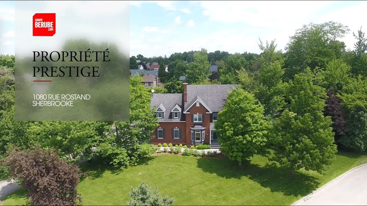 *VENDUE* 1080, rue Rostand, Sherbrooke, Québec, Canada - YouTube