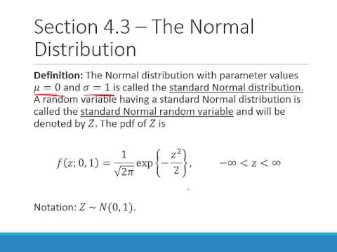 STAT 3470 - SP14 - Chapter 4 pt 3 - YouTube
