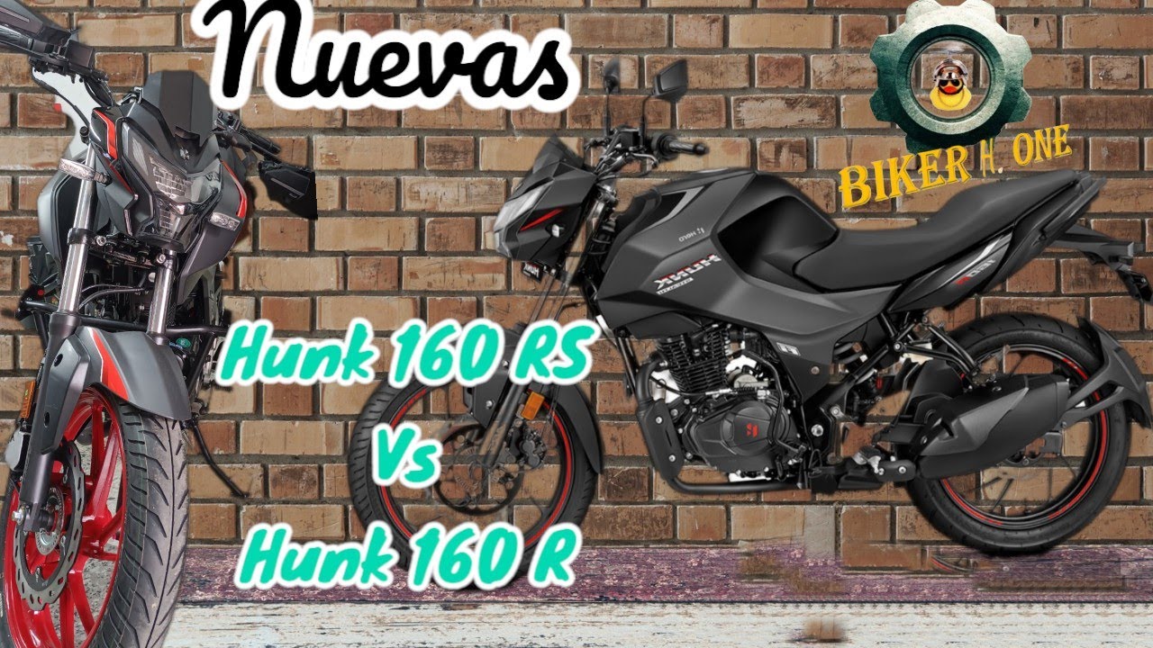 NUEVA HERO HUNK 160 RS / HUNK 160 R - YouTube