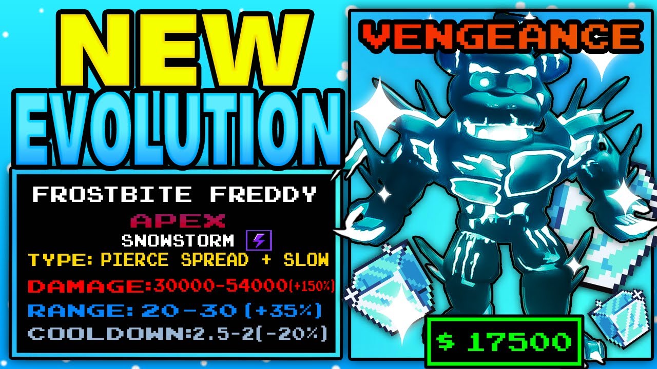 *NEW META* FROSTBITE FREDDY IS THE BEST SLOW UNIT EVER!! (Five Nights ...