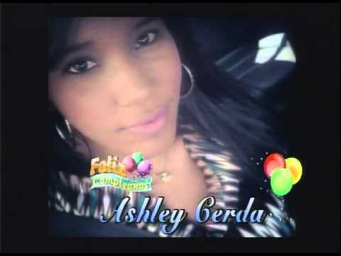 Felicitaciones para Ashley Cerda Báeze en Ustedes Y Nosotros - YouTube