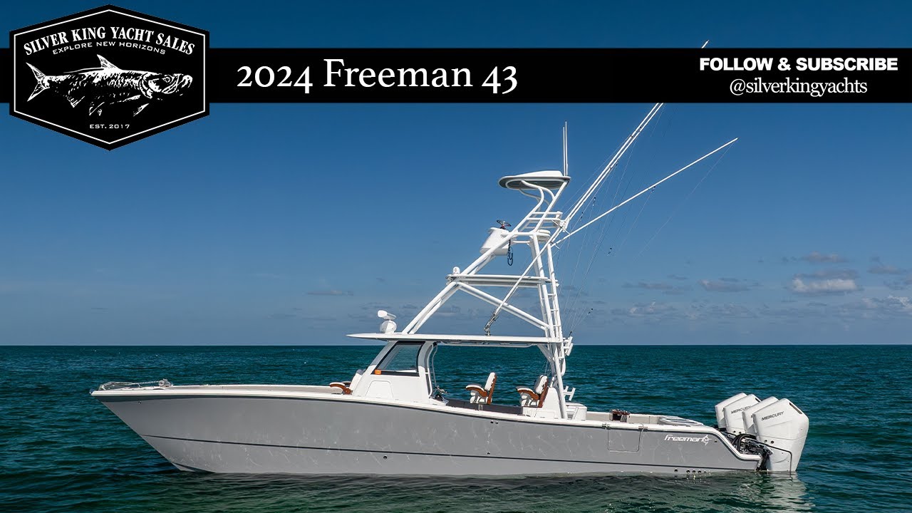 FISHING MACHINE Freeman Boatworks 43 w/ Gap Tower! Marathon Florida ...