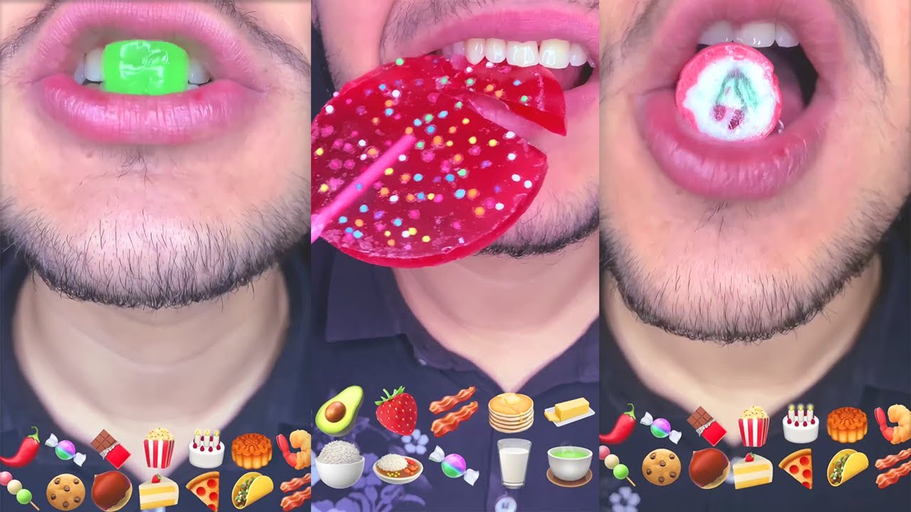 ASMR 먹방 satisfying mukbang food challenge - YouTube