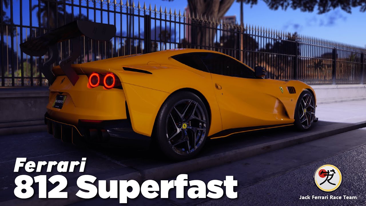 The Crew 3 Motorfest - JFR Cars Showcase - Ferrari 812 Superfast - YouTube