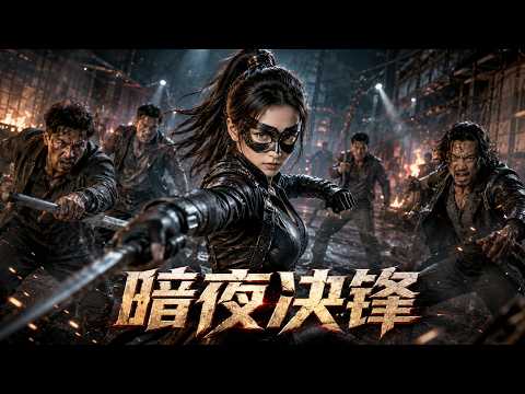 【熱血天使】蒙面俠女挺身而出，力戰惡徒上演巔峰對決！# 警匪動作 #硬核槍戰 #高燃爽片