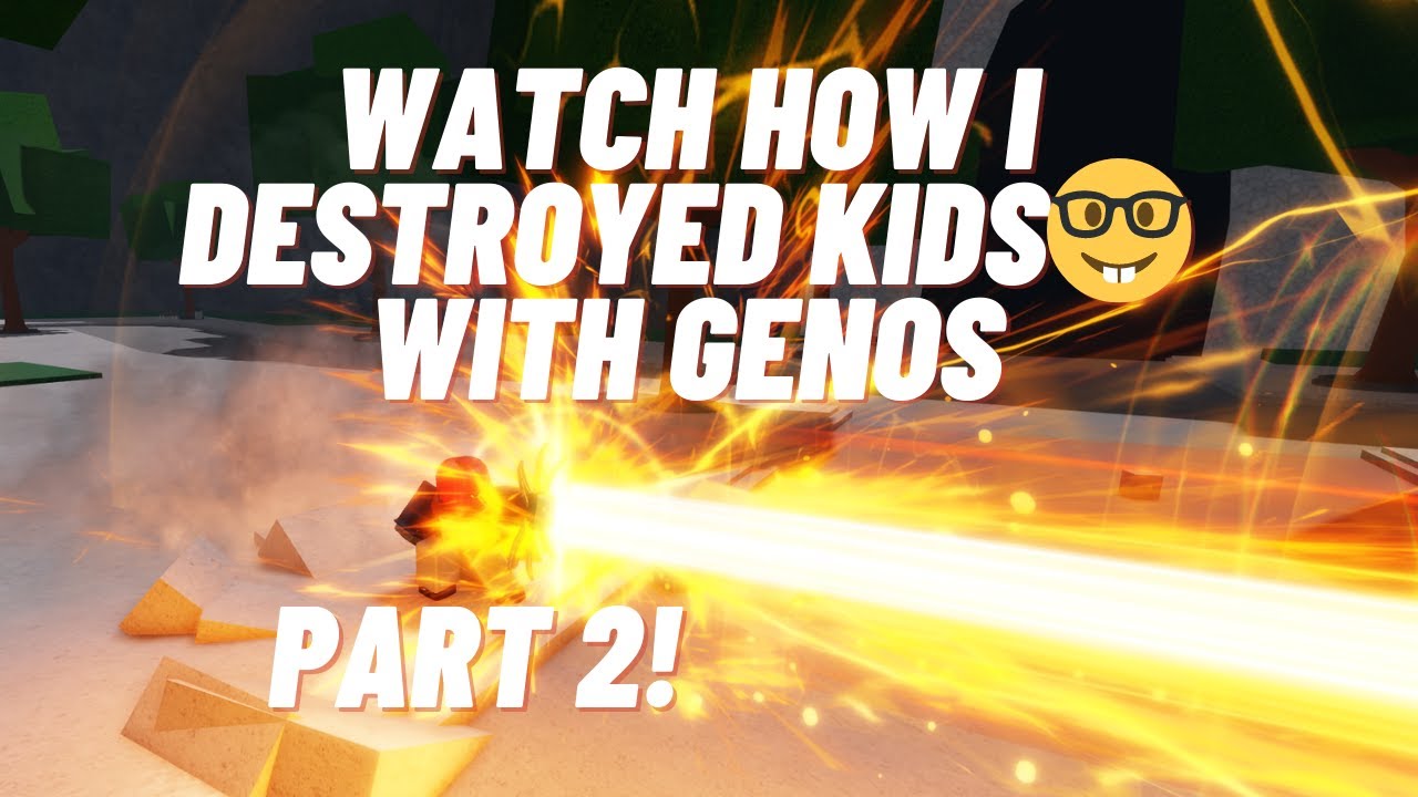 Destroying Kids With Genos In Ranked!(Saitama Battlegrounds) - YouTube
