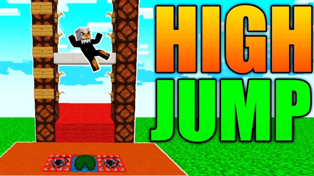 🦅 How To Make High Jump Mini Game - Minecraft (Java/Bedrock) - YouTube