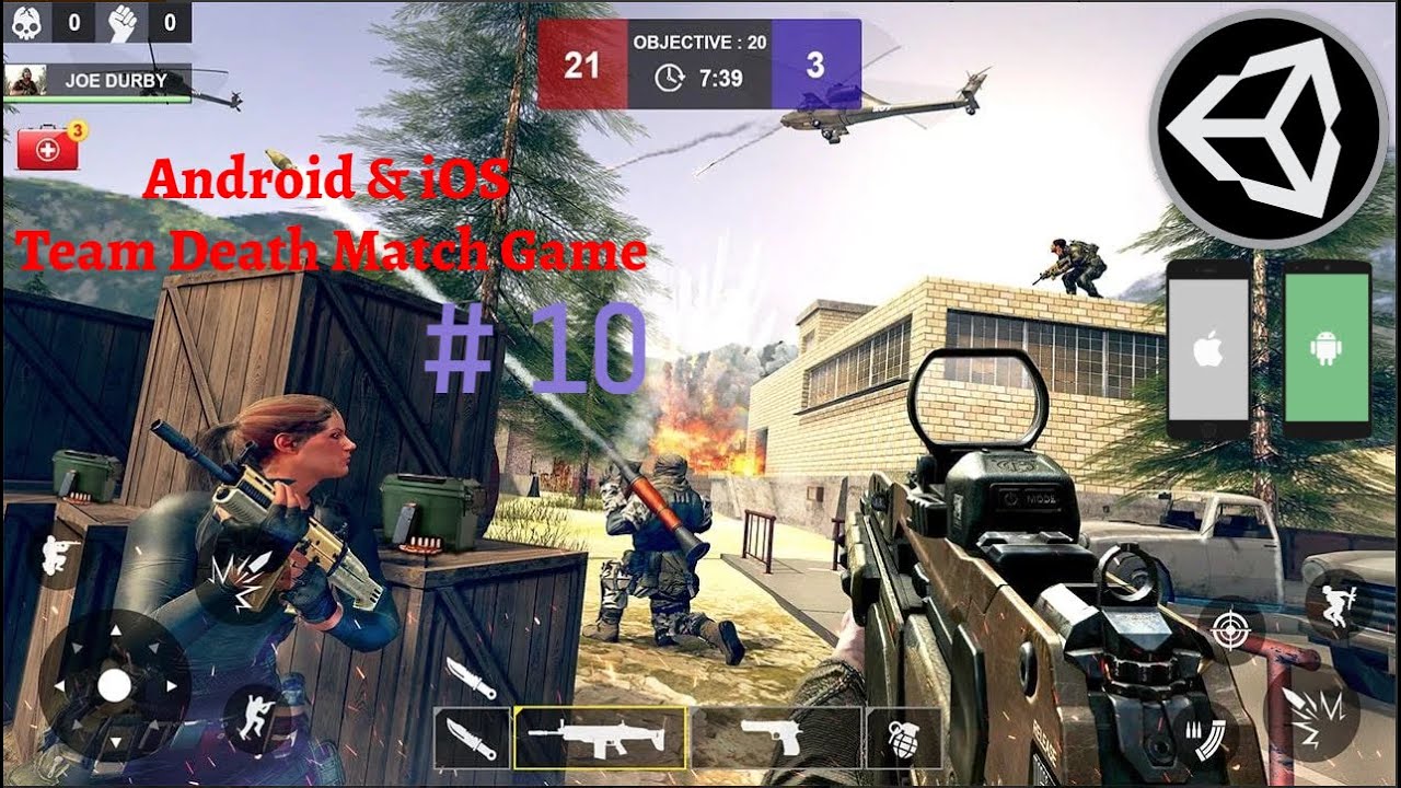 Unity 3D Mobile Controls | Rotate Player with Camera Unity iOS Android ...