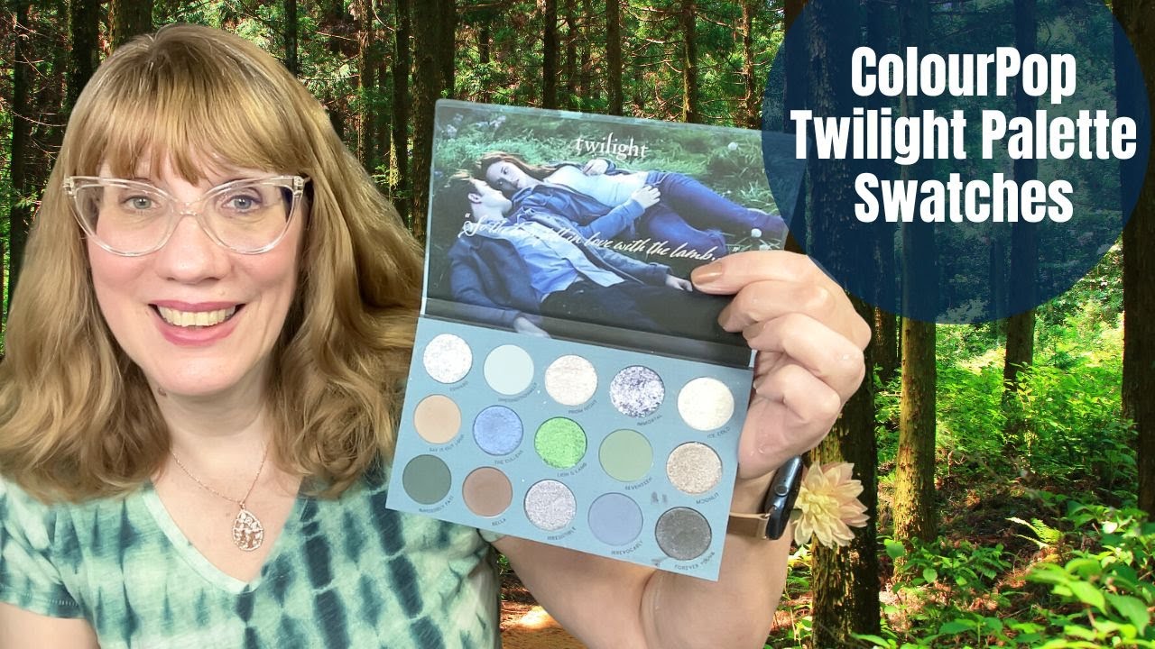 ColourPop Twilight Palette Swatches - YouTube