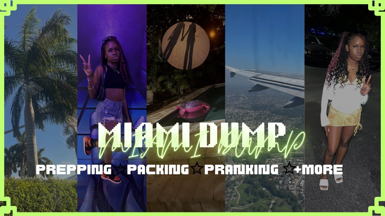 MIAMI DUMP/ MIAMI VLOG | NEKEISHA BENJAMIN - YouTube