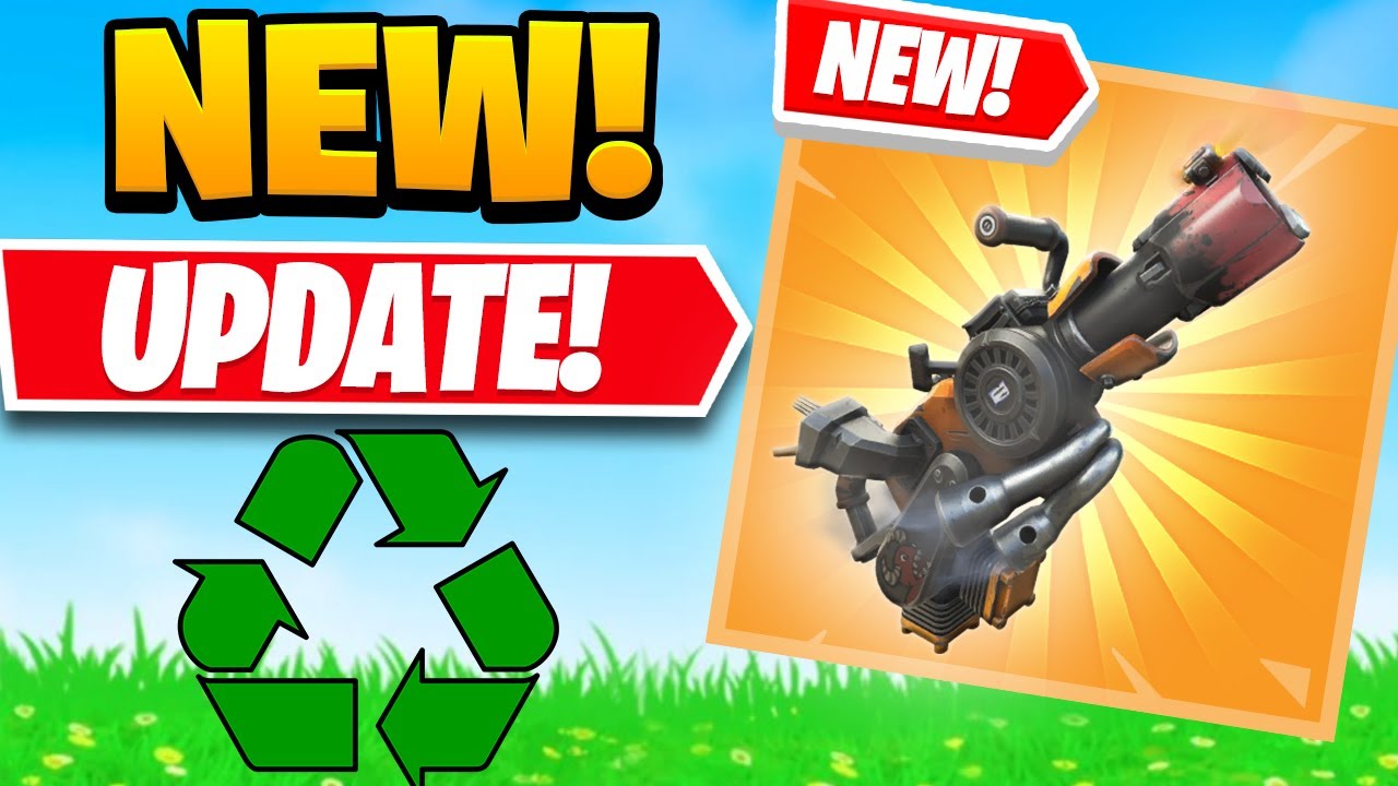 How To Get NEW Recycler Gun In Fortnite Season 6! Chapter 2 - Fortnite ...