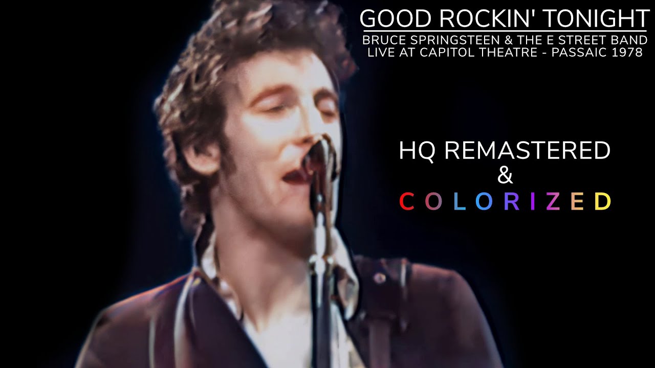 Bruce Springsteen - Good Rockin' Tonight - Live Passaic 1978 | HQ ...