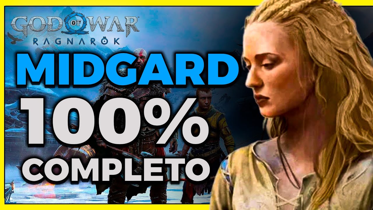 God of War Ragnarok: Platinando Midgard 100% completo (todos os coletáveis) - YouTube