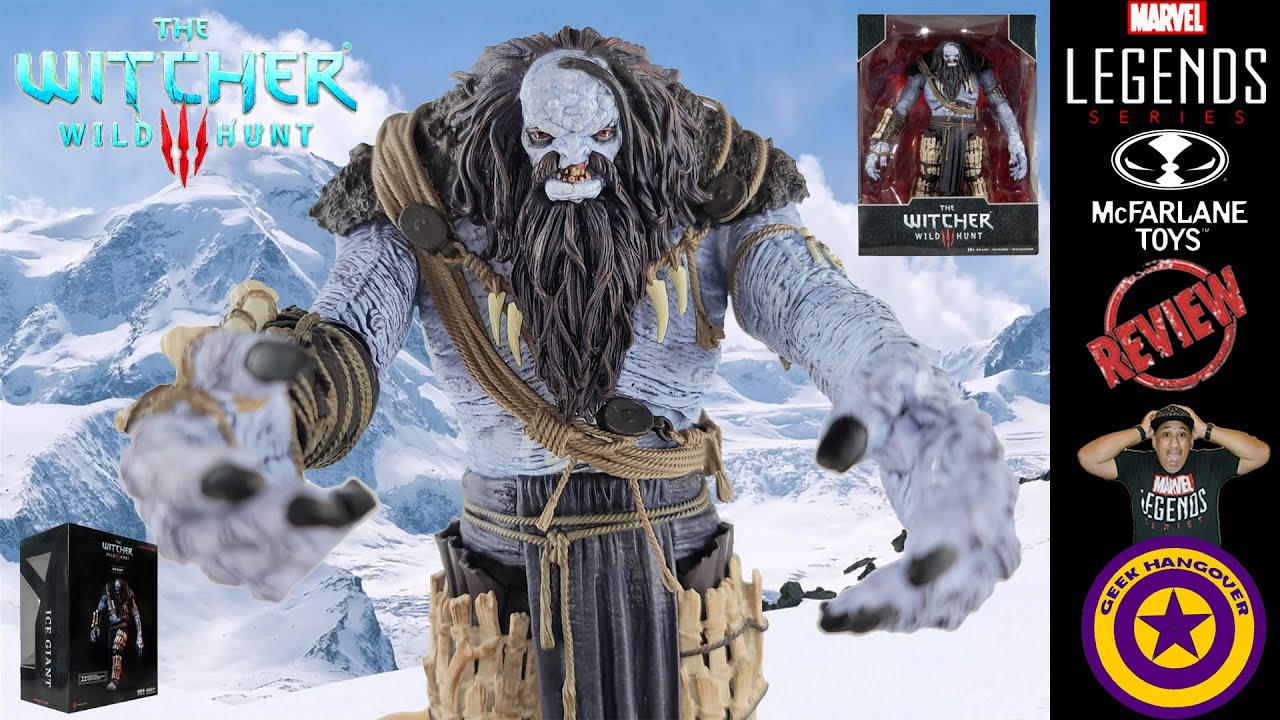 Mcfarlane Toys The Witcher 3 Wild Hunt Ice Giant Mega Action Figure Ice ...