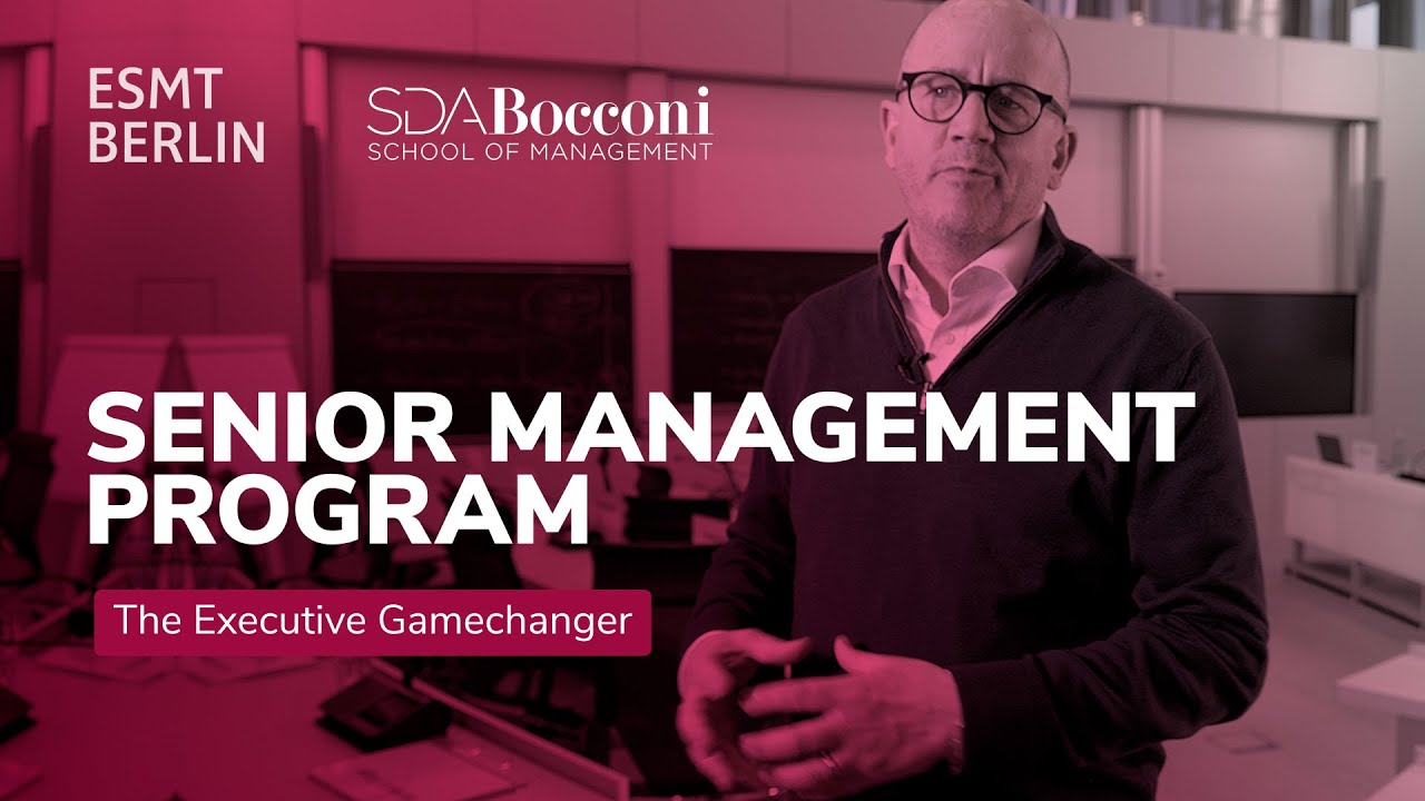 Senior Management Program - The Executive Gamechanger | Executive ...