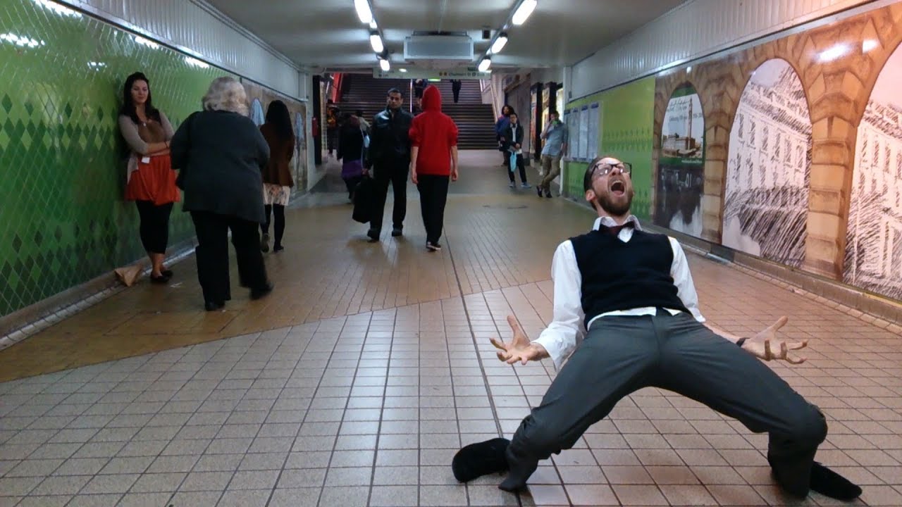 The Dancing Accountant does Radiohead - YouTube