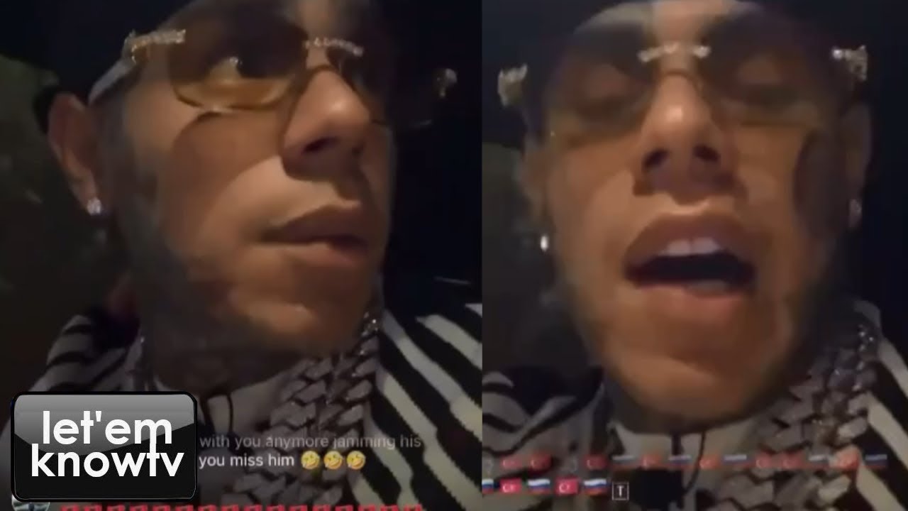 6ix9ine All Iced Out Getting A Few Things Off His Chest, Says He Has ...