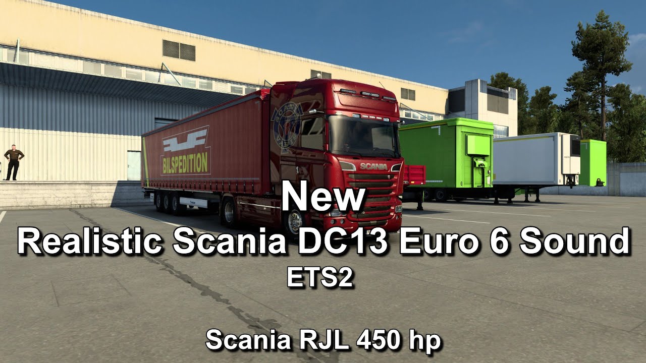 Zeemods New Scania DC13-6 Series Sound & Engine Pack - ETS2 - YouTube