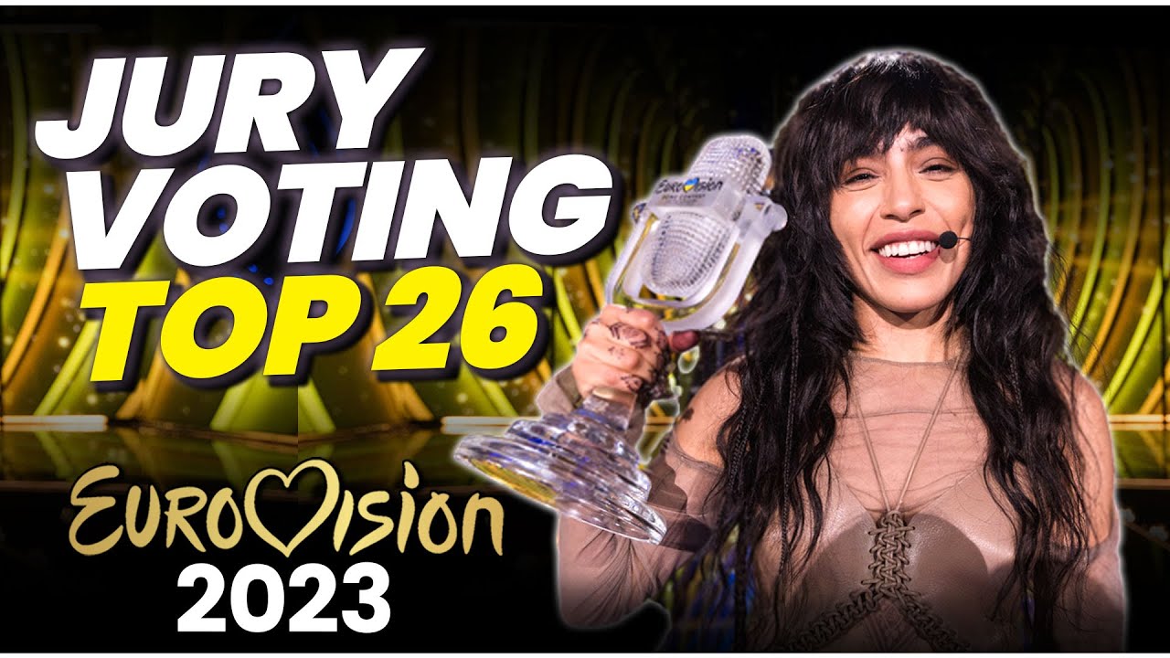 Jury Voting - Top 26 - Eurovision 2023 - Final Rankings - YouTube