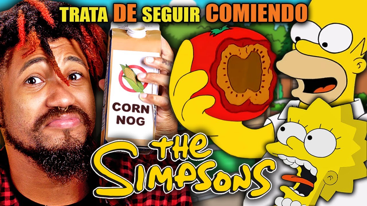 Trata De Seguir Comiendo - Los Simpson (Tomacco, Bacalao Al Caramelo ...