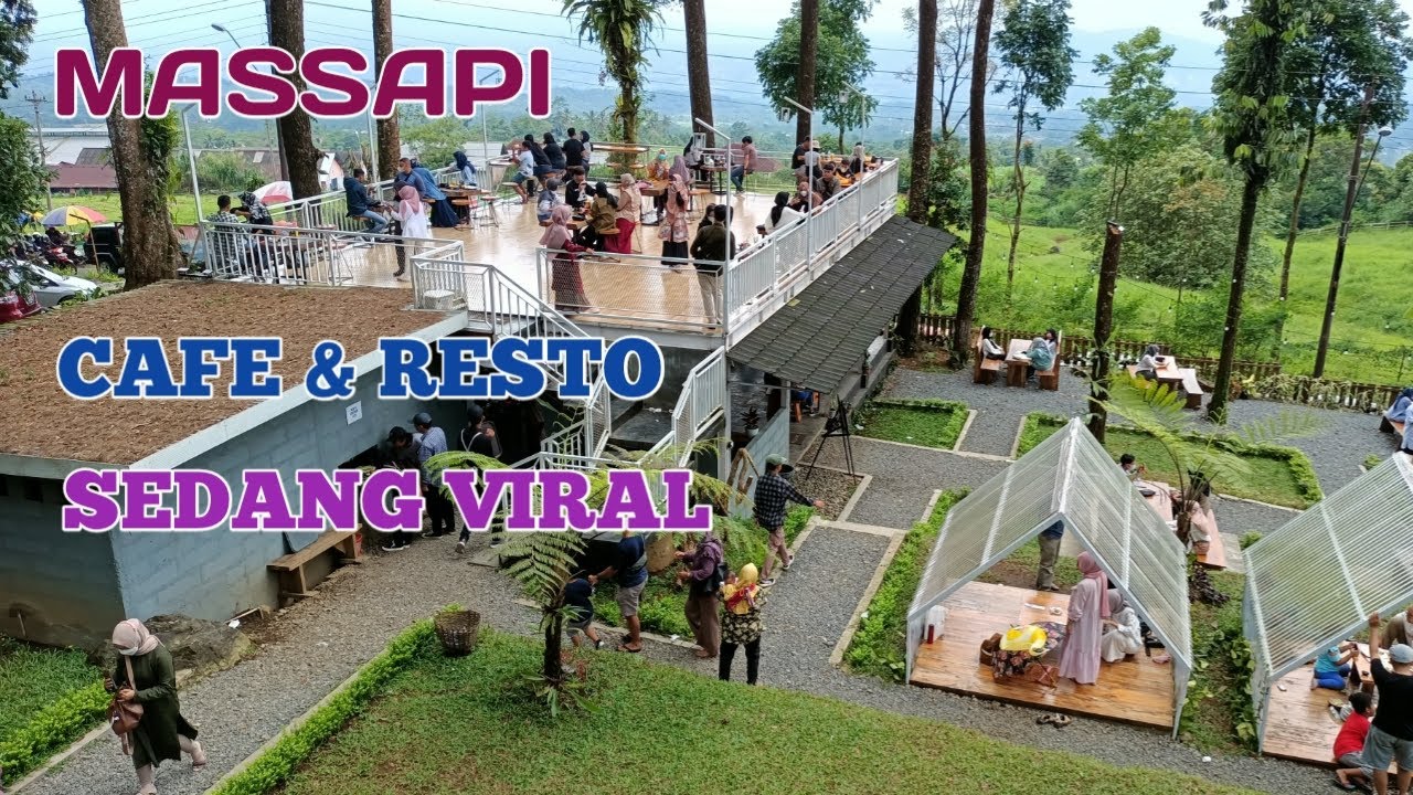 Walking Around MASSAPI Cafe & Resto Baturraden Purwokerto - YouTube