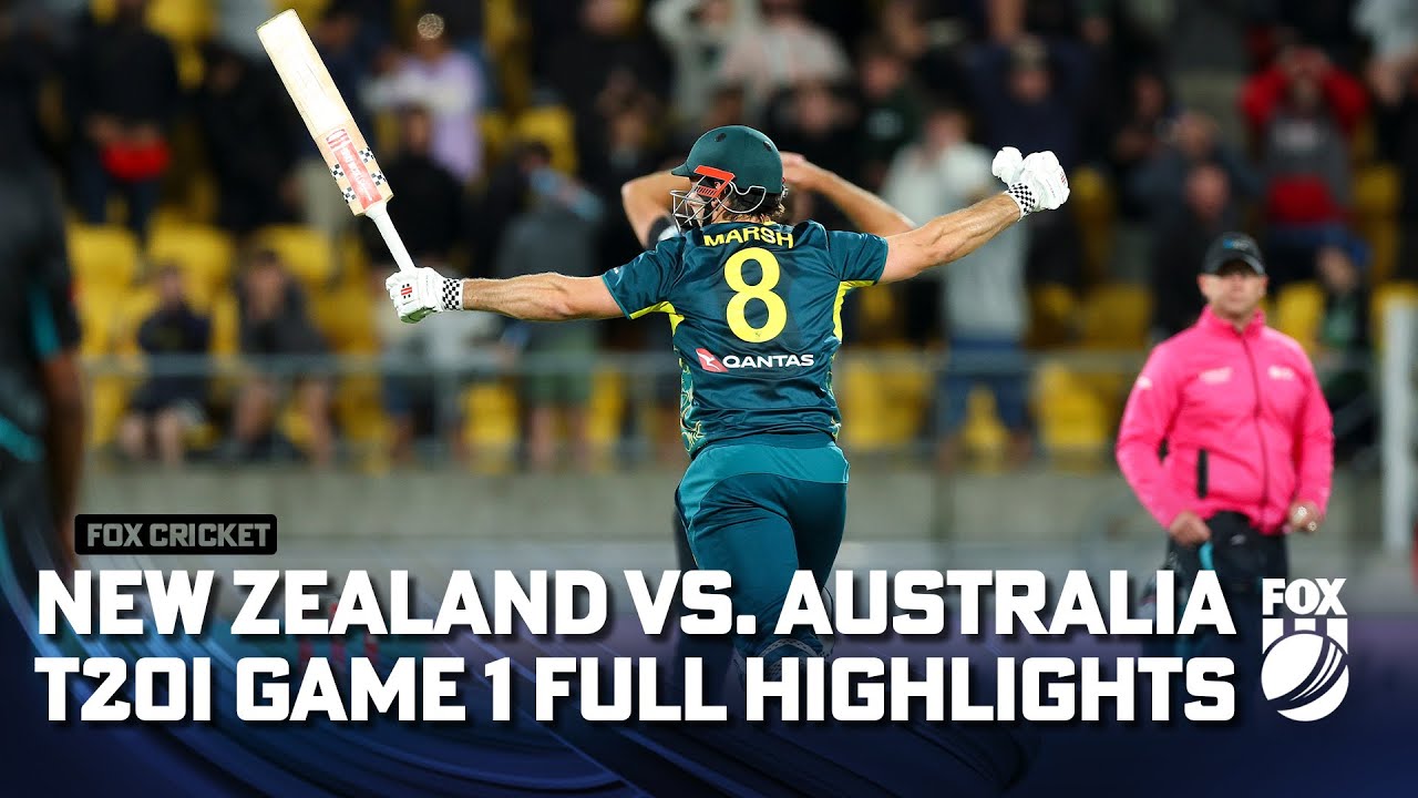 New Zealand vs. Australia - T20I Series: Game 1 - Full Match Highlights ...