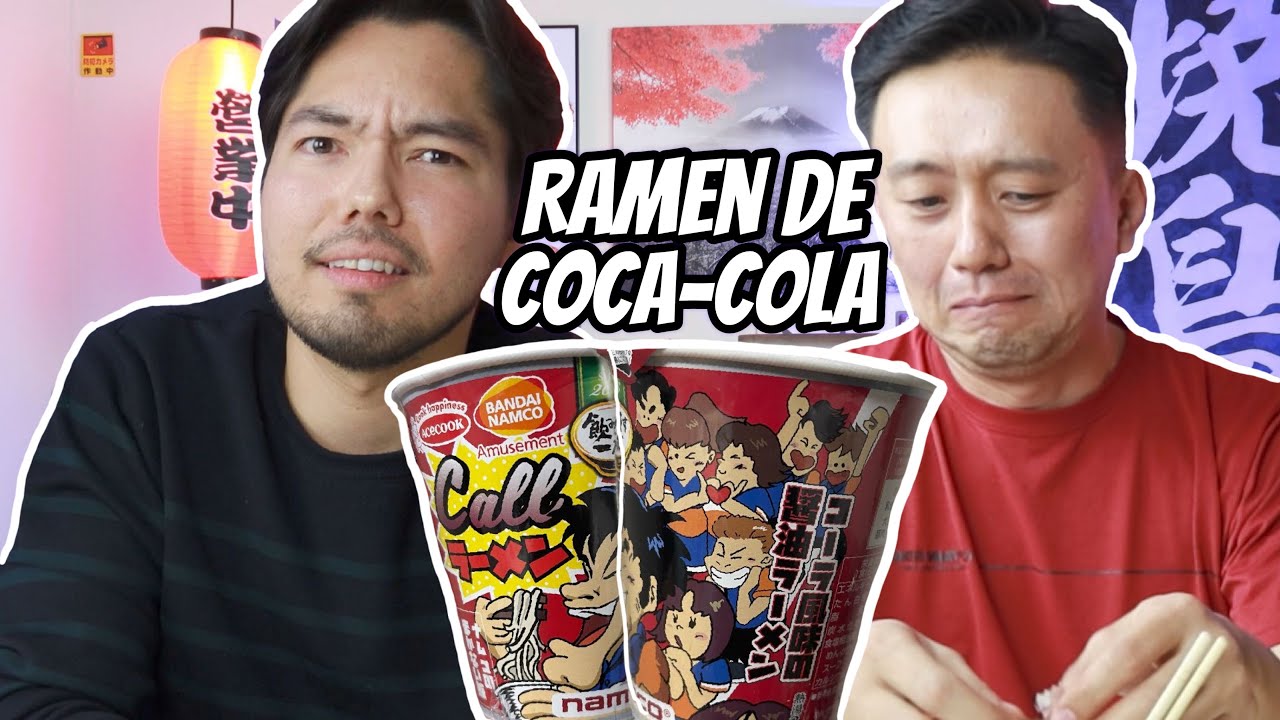 EXPERIMENTANDO COMIDA COM SABOR ESTRANHO DO JAPÃO 🇯🇵: RAMEN DE COCA ...