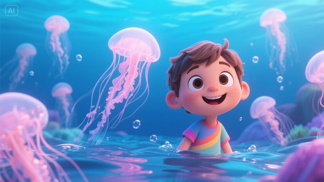 Mermaids Bubble Dance Song | Underwater Kids Song | Fun Ocean Rhyme ...