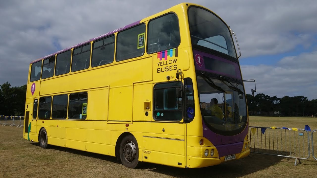*Preserved Thrash* Ex-Yellow Buses 180 Volvo B7TL Wright Eclipse Gemini ...