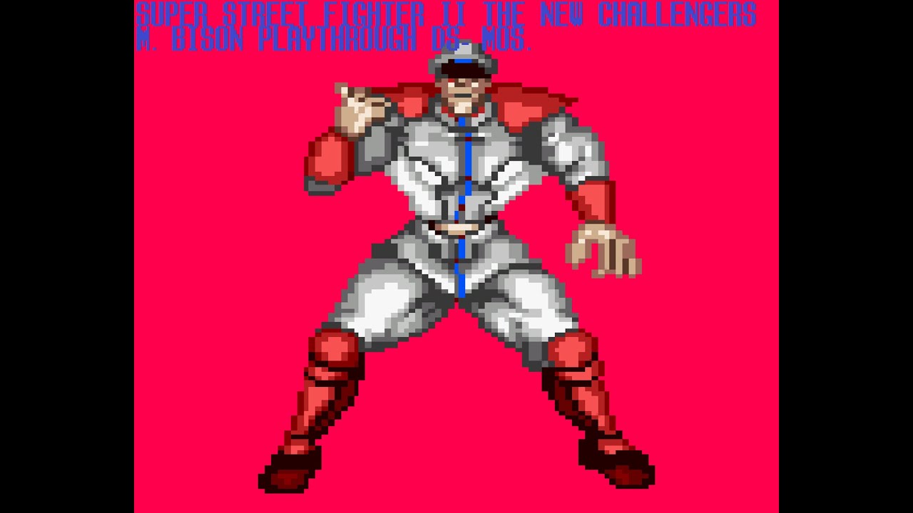 Super Street Fighter II M.Bison Playthrough MS-DOS - YouTube