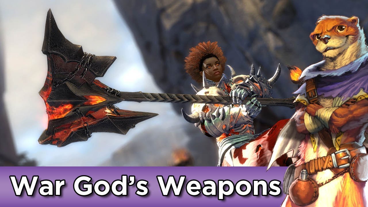 War God's Weapons Set Preview Guild Wars 2 - YouTube