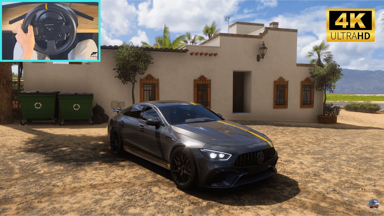 Forza Horizon 5 - Mercedes GT 63 S | Steering Wheel Gameplay drift FH5 ...