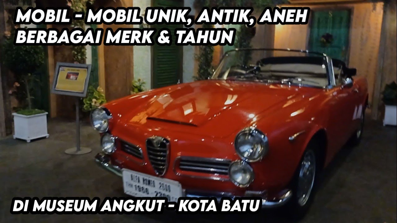 MOBIL - MOBIL KLASIK BERBAGAI MERK ADA DISINI - MUSEUM ANGKUT - PART 3 ...