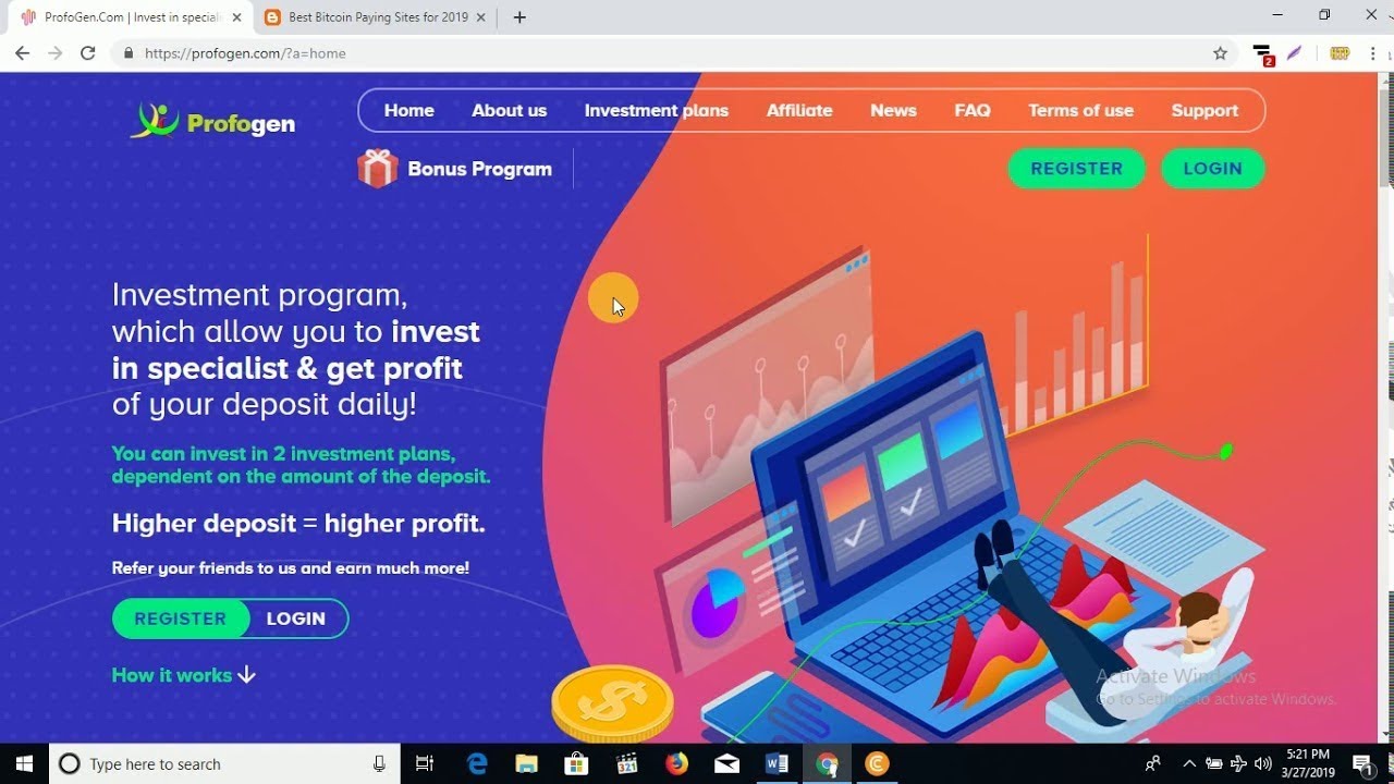 YOU CAN MAKE NOW 200$ WITH PROFOGEN JUST IN 4 DAYS / 2019 / - YouTube