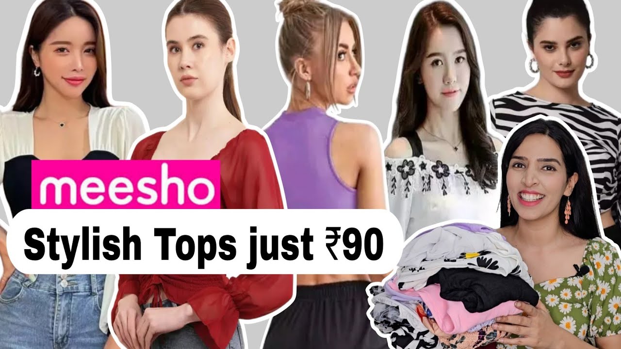 Meesho Tops Haul under 200 | Meesho Tops starting 90 #meesho # ...