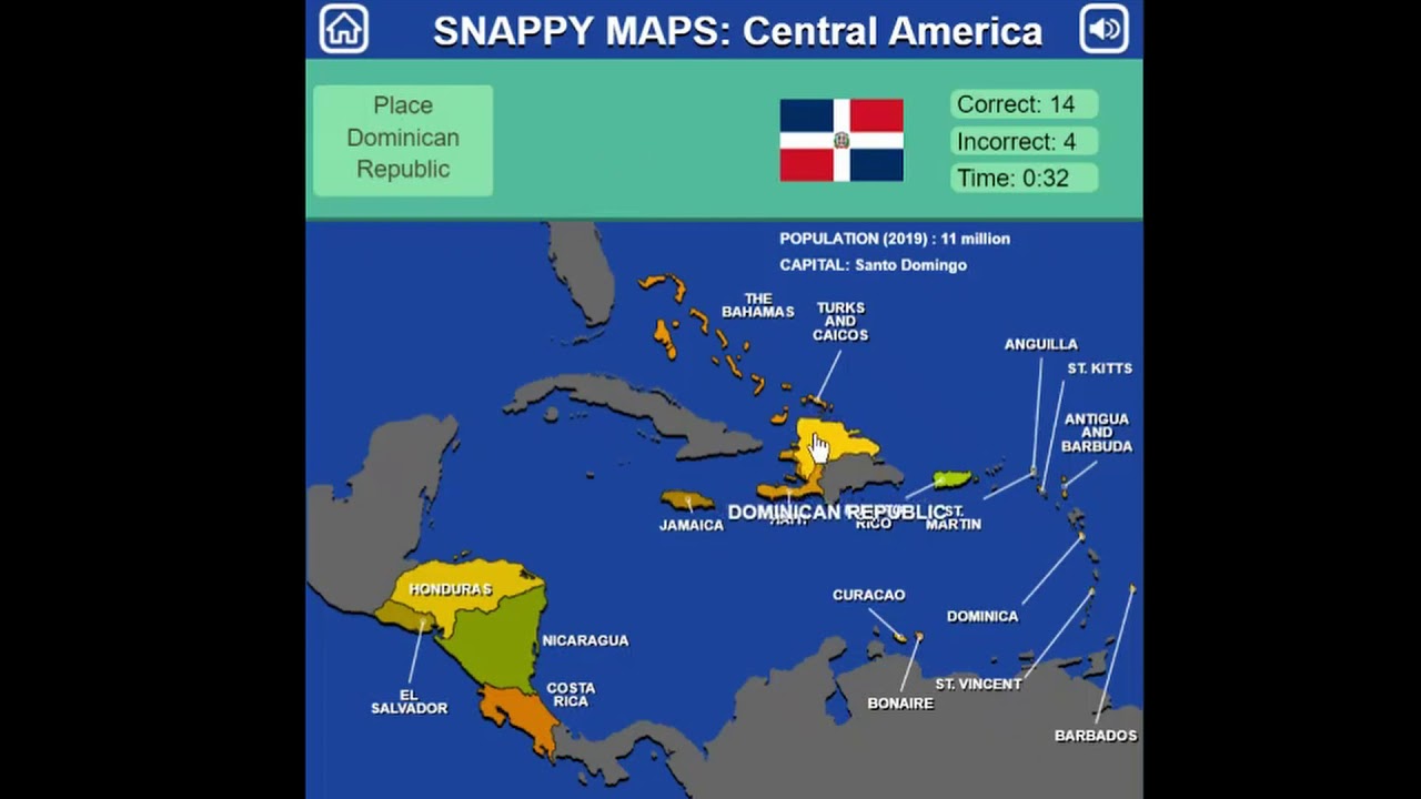 Snappy Maps: Central America 0:57 [former WR] - YouTube