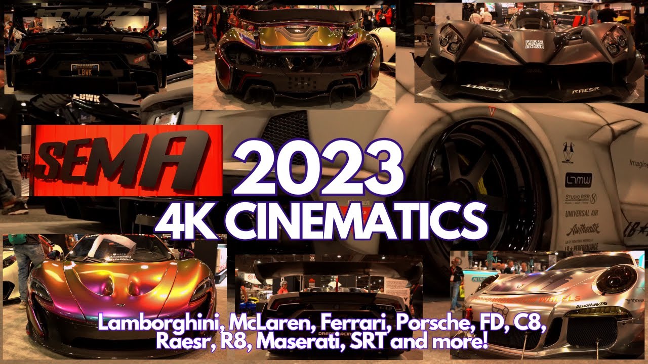 Sema Show 2023: The Ultimate Automotive Spectacle (Porsche, Lambo ...