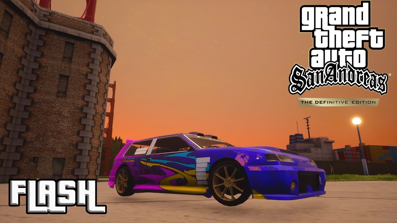 GTA San Andreas definitive edition | Flash customization - YouTube