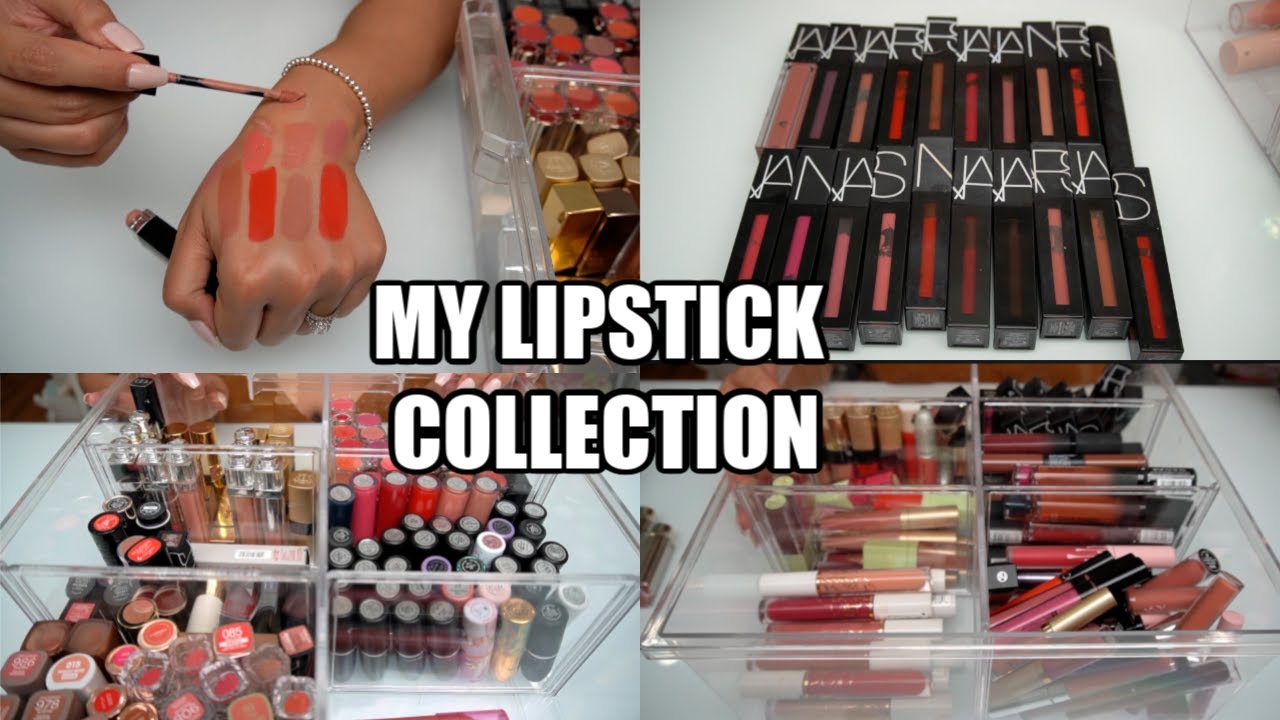 My Lipstick Collection & Declutter + My First High End Lipstick I Ever ...