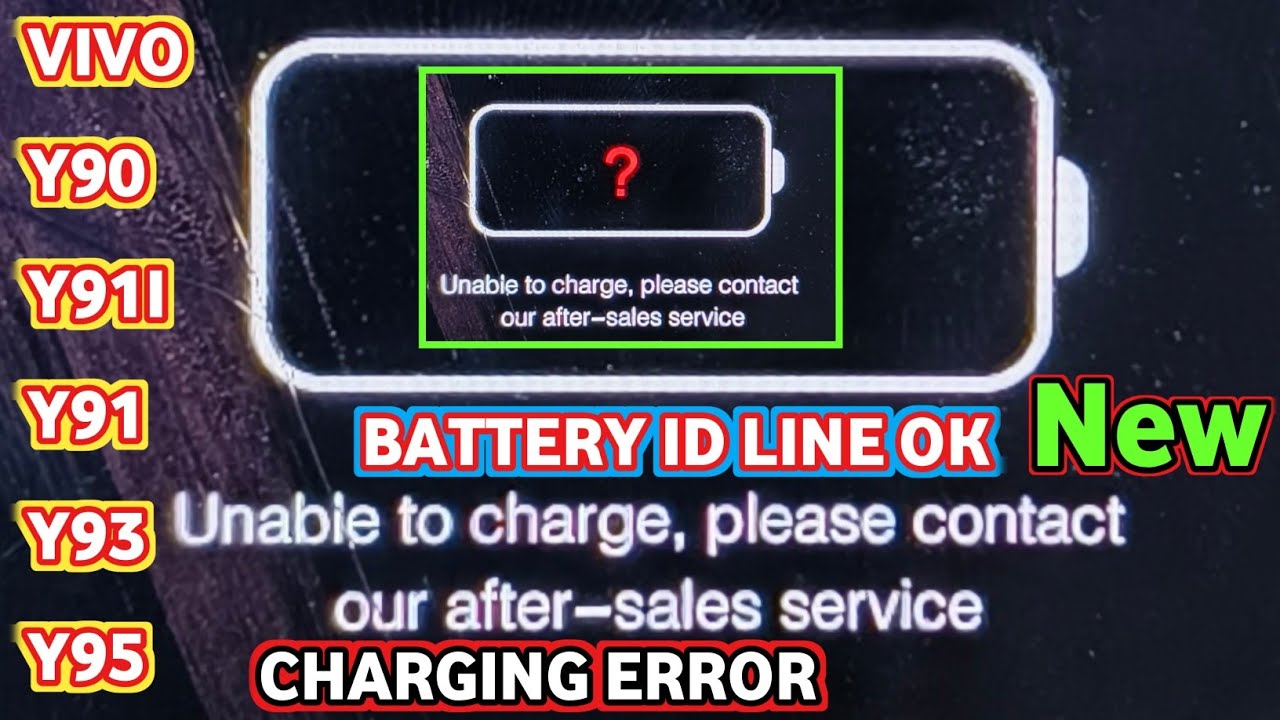 New trick vivo y91 y93 y95 charging unable to charge please contact our after sales service# ...